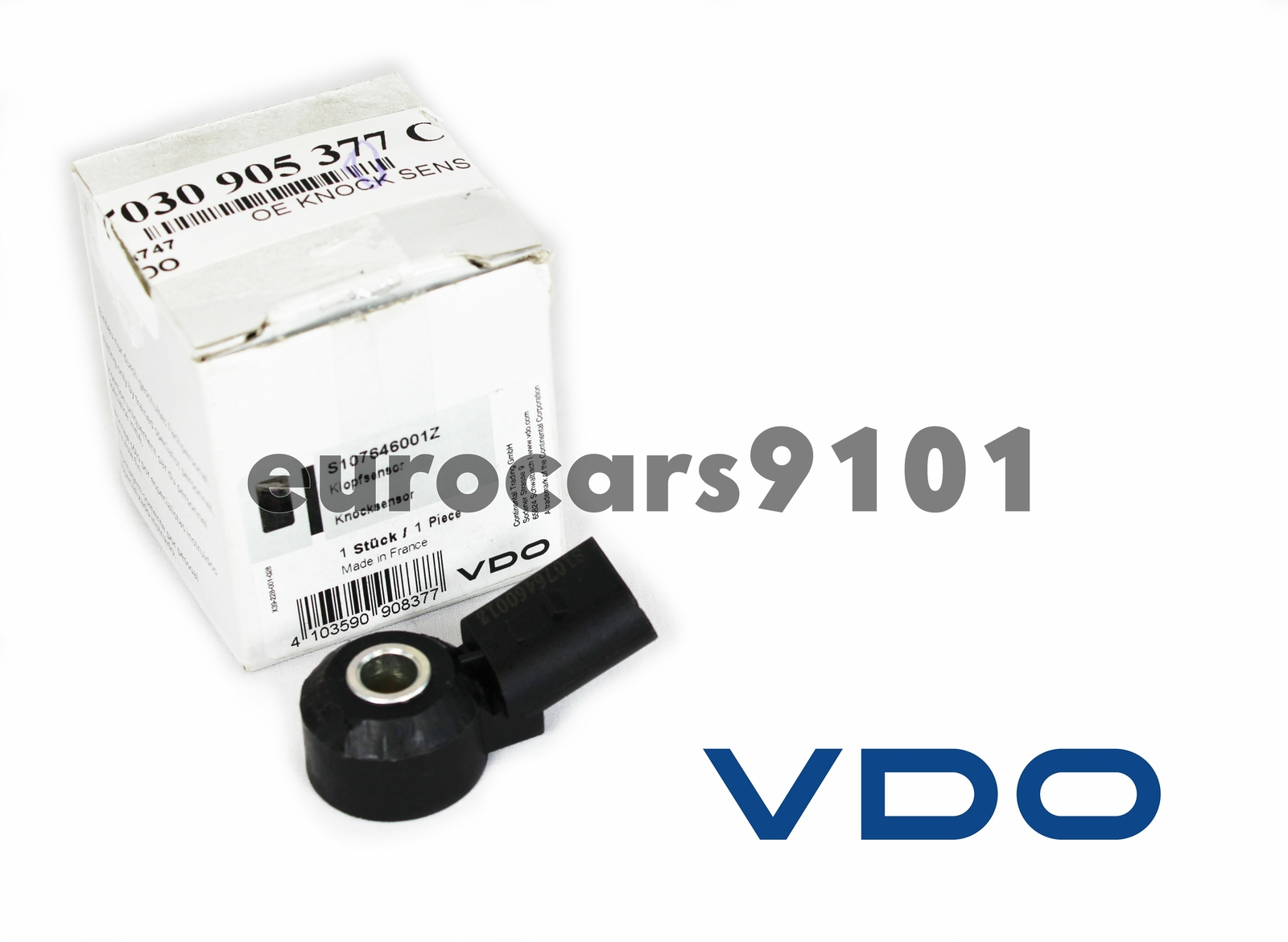 Volkswagen Jetta VDO Ignition Knock (Detonation) Sensor S107646001Z ...