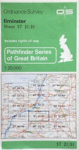 Pathfinder Maps: Ilminster Sheet 1278 (ST21/31) by Ordnance Survey ...