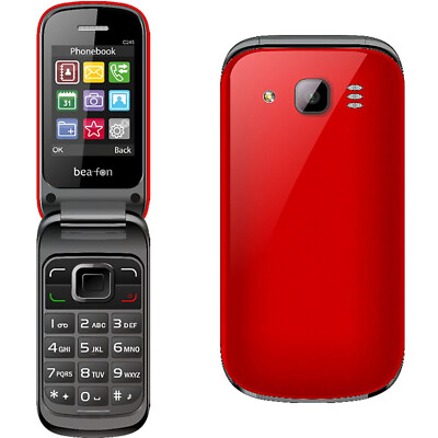 Bea-fon Classic Line C245 2G Red Dual-Sim Factory Unlocked GSM NEW | eBay