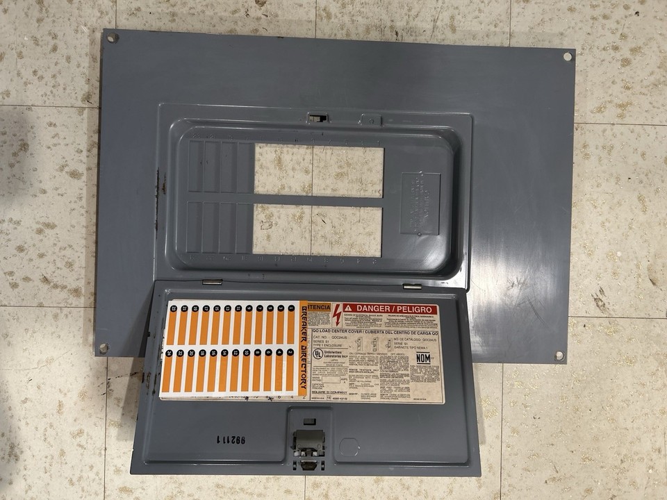 Square D QO 24 Space 125 Amp Main Breaker Panel. Includes Breakers. | eBay