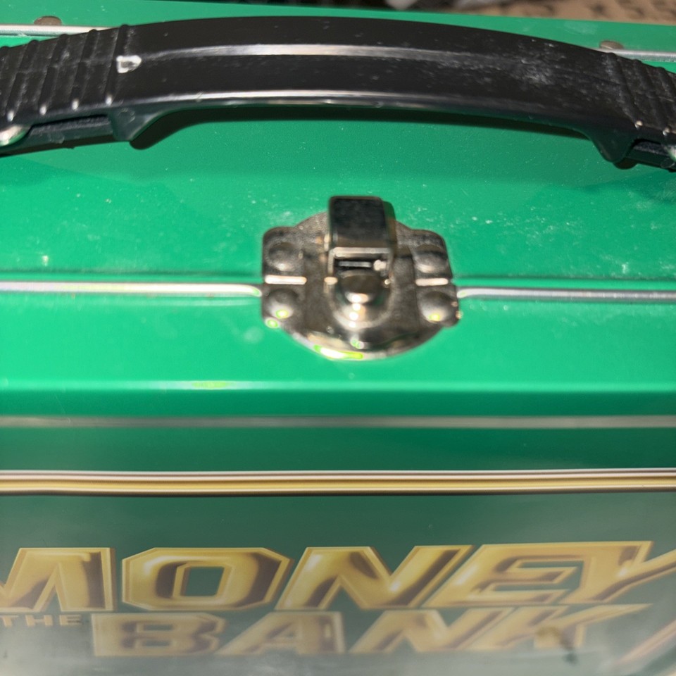WWE Official Money in the Bank Lunch Box Tin | eBay