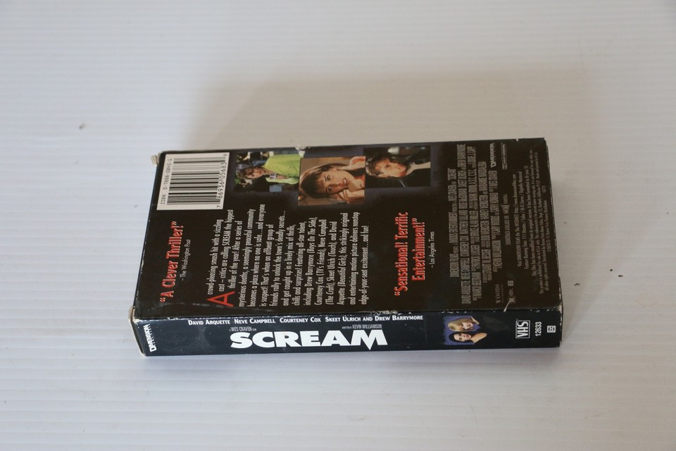 Sale! VHS Scream Horror, Cult classic, Halloween, Thriller | eBay