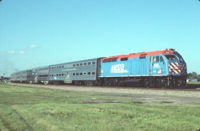 METRA 200 EXCURSION TRAIN --- Original Slide T10-7 | eBay