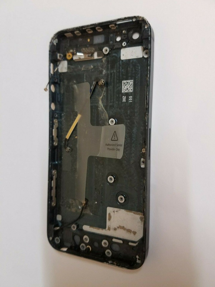 Apple iPhone 5 Back Housing Mid Frame Cover Replacement Full Assembly ...