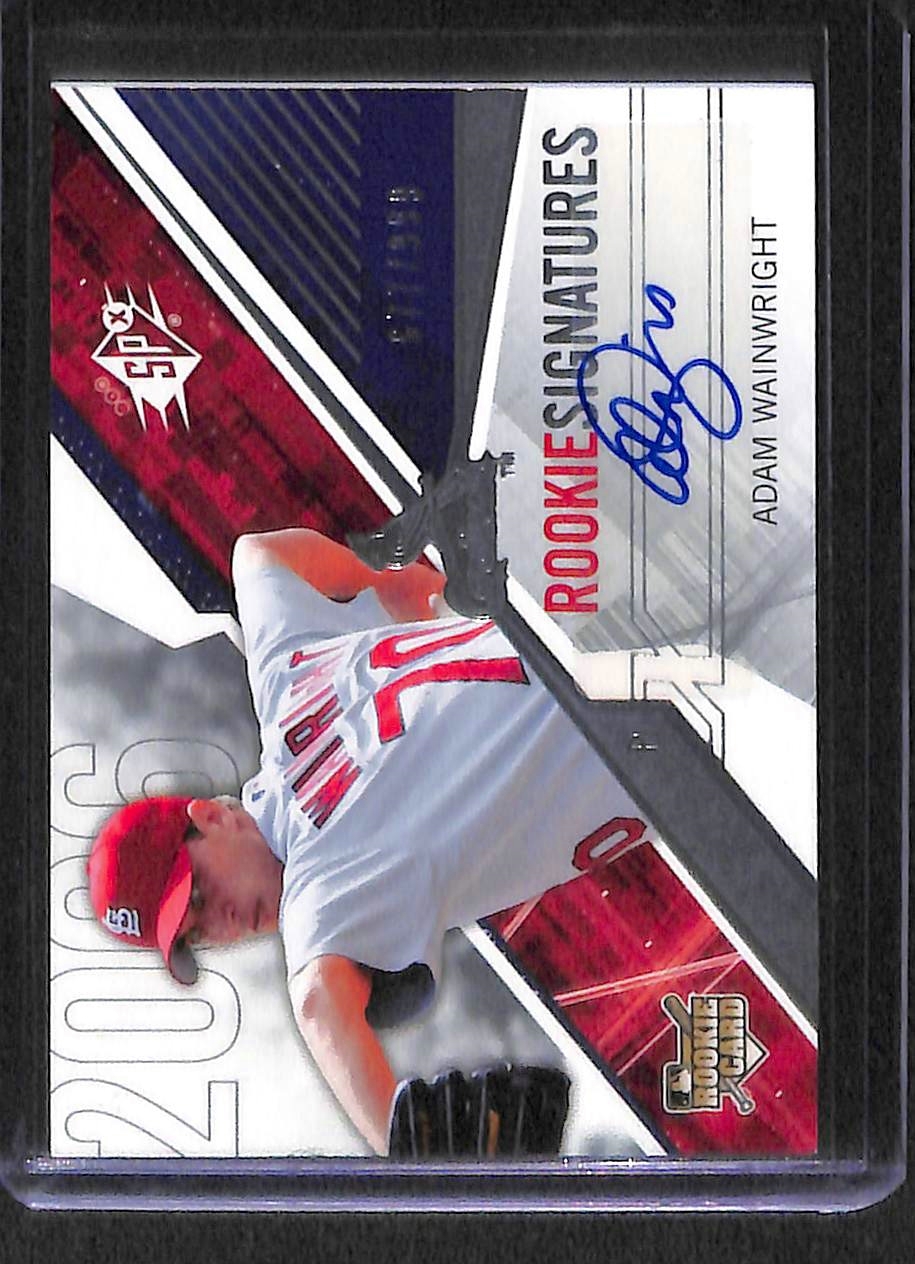 2006 Upper Deck SPx Autograph #146 Adam Wainwright No 677 of 999 | eBay