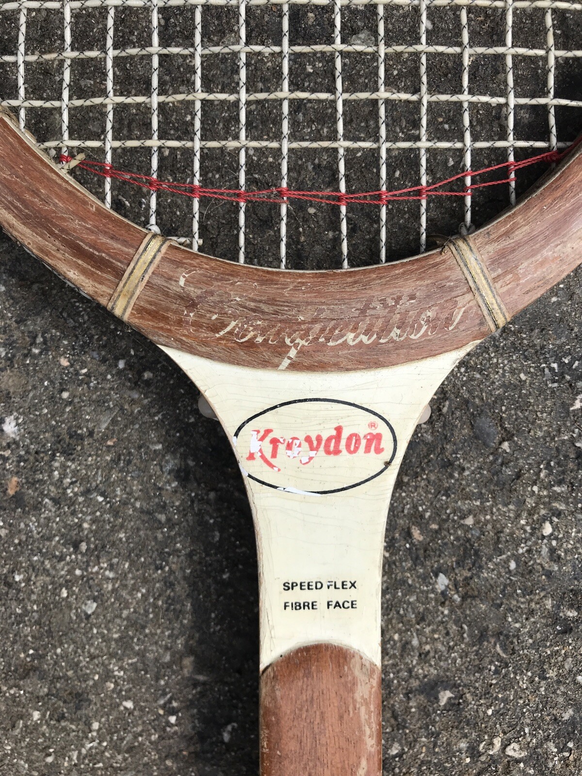 Vintage Kroydon Tournament Model 500 Wooden Tennis Racquet Racket - 4 1 ...