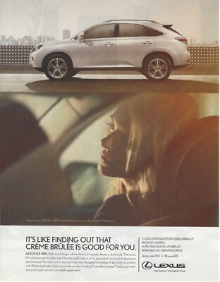 2015 Lexus RX 350 SUV Print Ad Car Advertisement | eBay