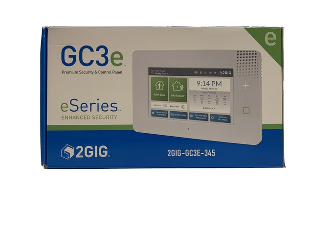 2GIG GC3E-345 7" Touch Screen Security and Control Panel - White for ...