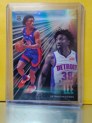 Sabin Lee 2020-21 Panini Chronicles Essentials Detroit Pistons Rookie ...