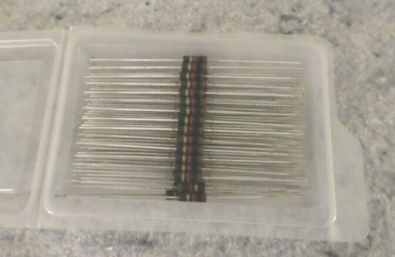 Allen-Bradley 1000.0 ohms ,1/2 Watt, fixed Resistors, RC20GF102J 9334 ...