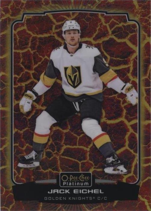 2022-23 O-Pee-Chee Platinum - Jack Eichel #109 Hot Magma /499 for sale ...