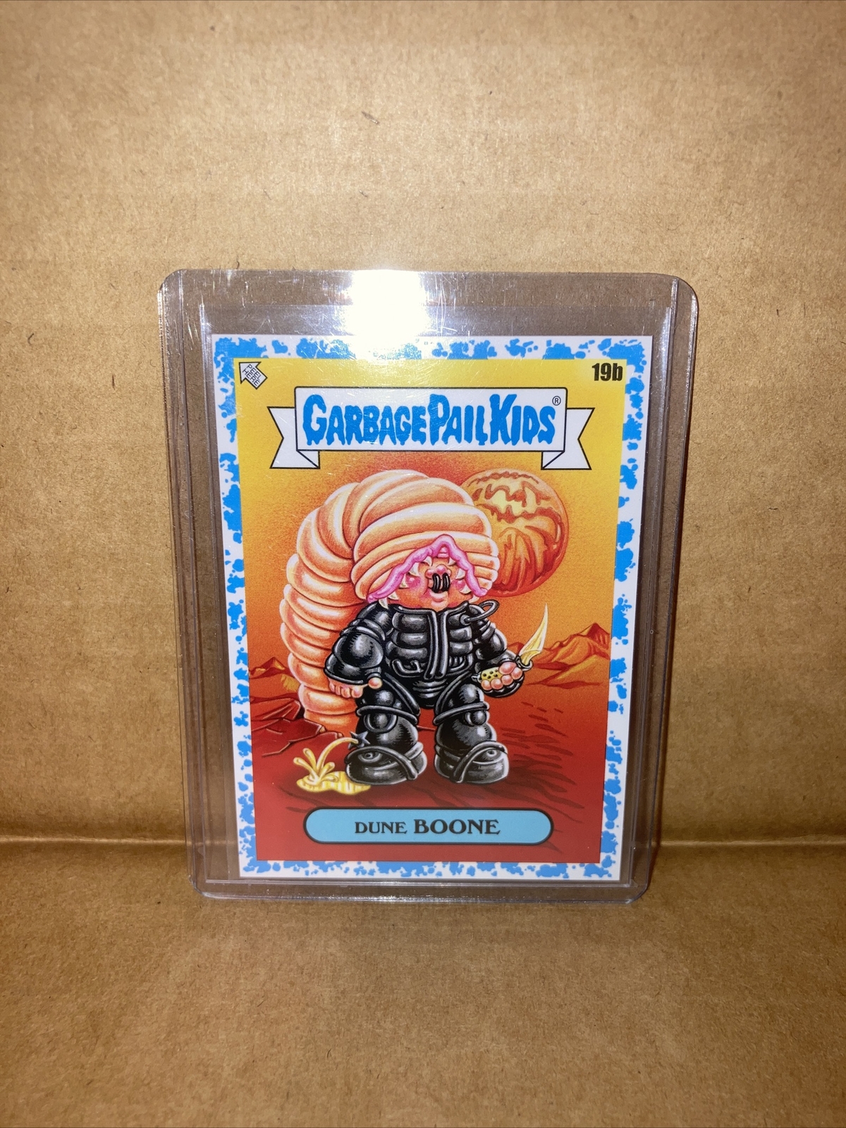 Garbage Pail Kids Dune Boone 19a Sleep Drool Blue Parallel 09/99 Book ...