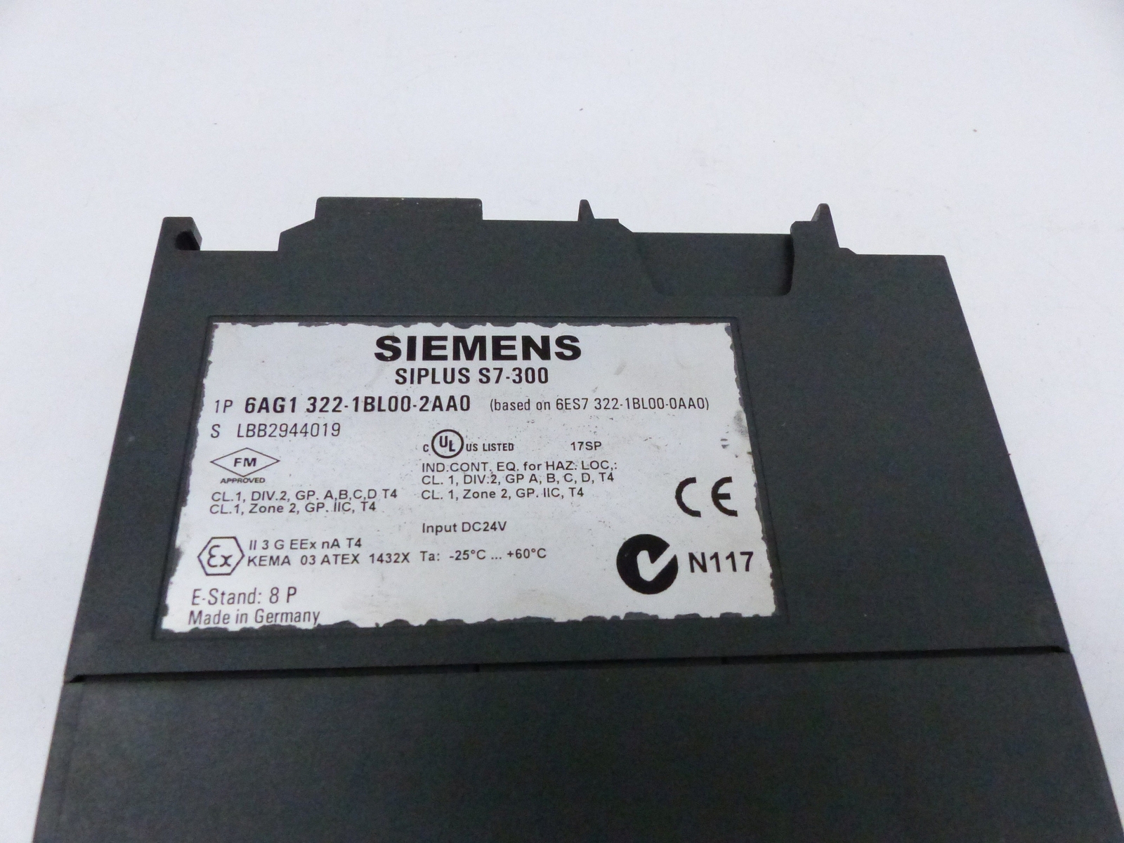 SIEMENS SiPLUS SM322 6AG1322-1BL00-2AA0 ES:8P (6543oF) | eBay.de