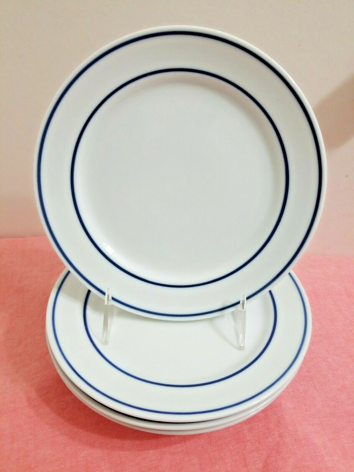 AMKO AMERICAN AIRLINES 7 5/8" DIA. PLATE BLUE TRIM HARD TO FIND 73PL083 ...
