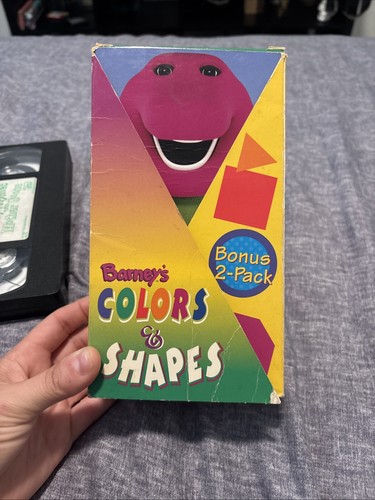 Barney - Barneys Colors Shapes (VHS, 1997, 2-Tapes Plus Another VHS ...