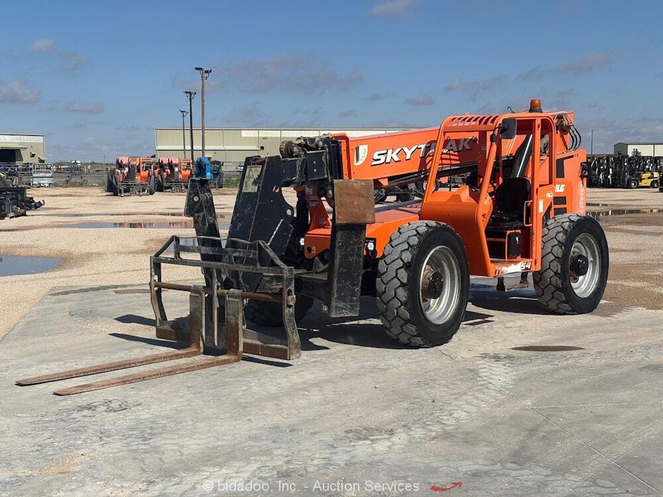 2019 Skytrak 10054 54' 10,000 lbs Telescopic Reach Forklift Telehandler ...