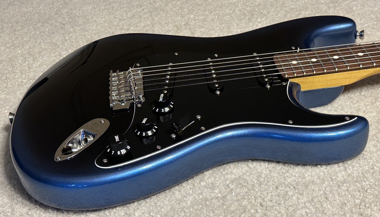 2020 Fender® American Professional II Dark Night Stratocaster With Case ...