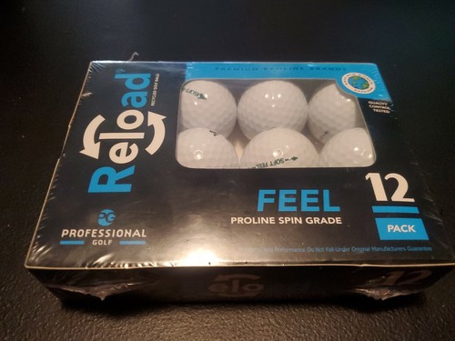Reload FEEL Proline Spin Grade Professional Golf Balls [12 Pack] New ...