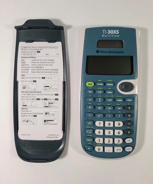 Texas Instruments Ti30xs Multiview Scientific Calculator for sale ...