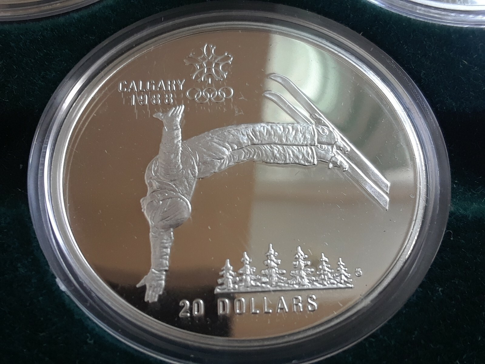 Canada, Calgary 1988 Olympics 10 silver coins set. | eBay