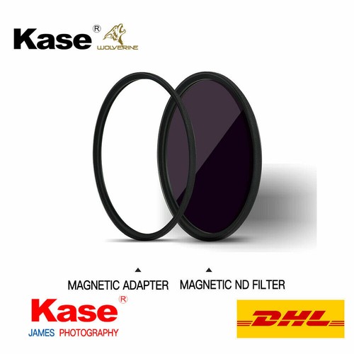 Kase Wolverine Magnetic ND Filter ND32000 77mm 82mm Stop adapter | eBay