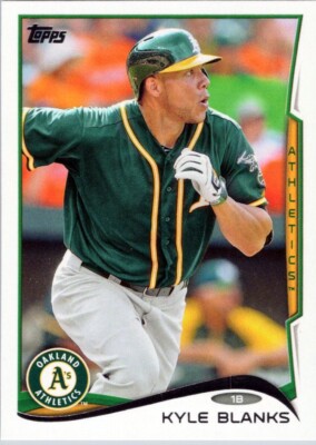 2014 Topps Update #US101 Kyle Blanks Oakland Athletics | eBay