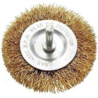6-Pack 4-Inch Flat Wire Wheel Drill Rotary Brushes for Paint and Rust ...