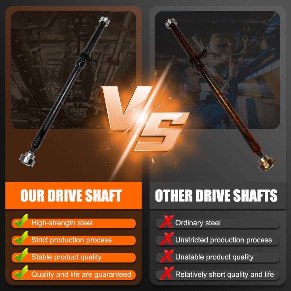 Rear Drive Shaft Assembly Driveshaft For 15-19 Dodge Charger & Chrysler ...