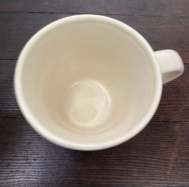 MSRF Design Studio Coffee Mug Retro Cream Beige Brown Chevron Stripes ...