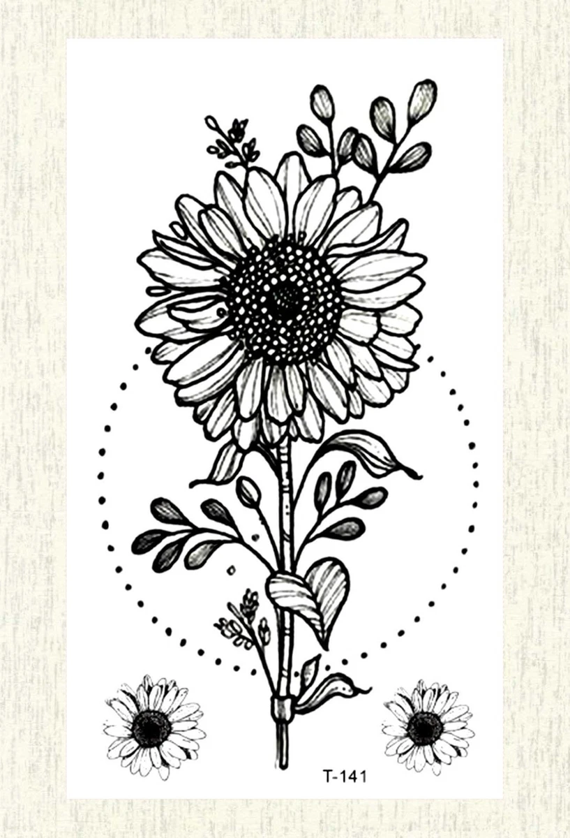 Small Sunflower Drawings | Best Flower Site