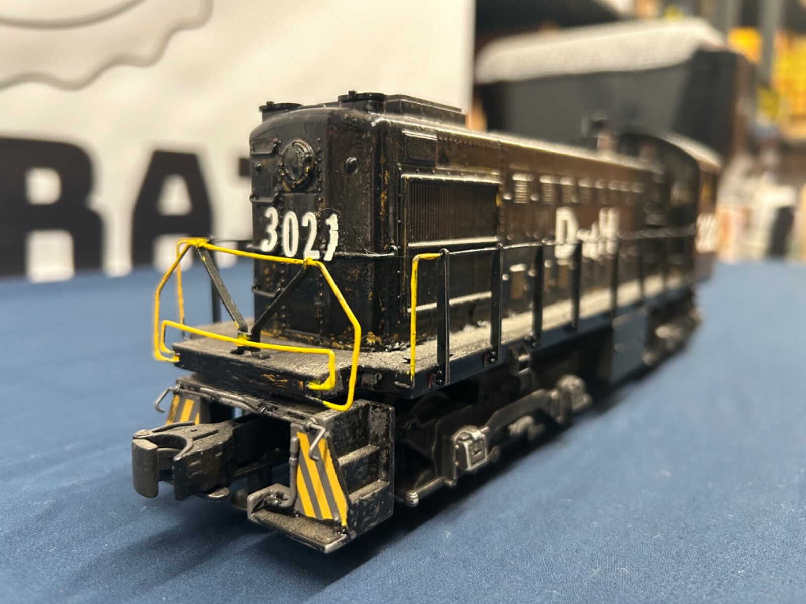 Mth Custom Delaware & Hudson #3021 S-2 Non-Powered Diesel Engine NO BOX ...