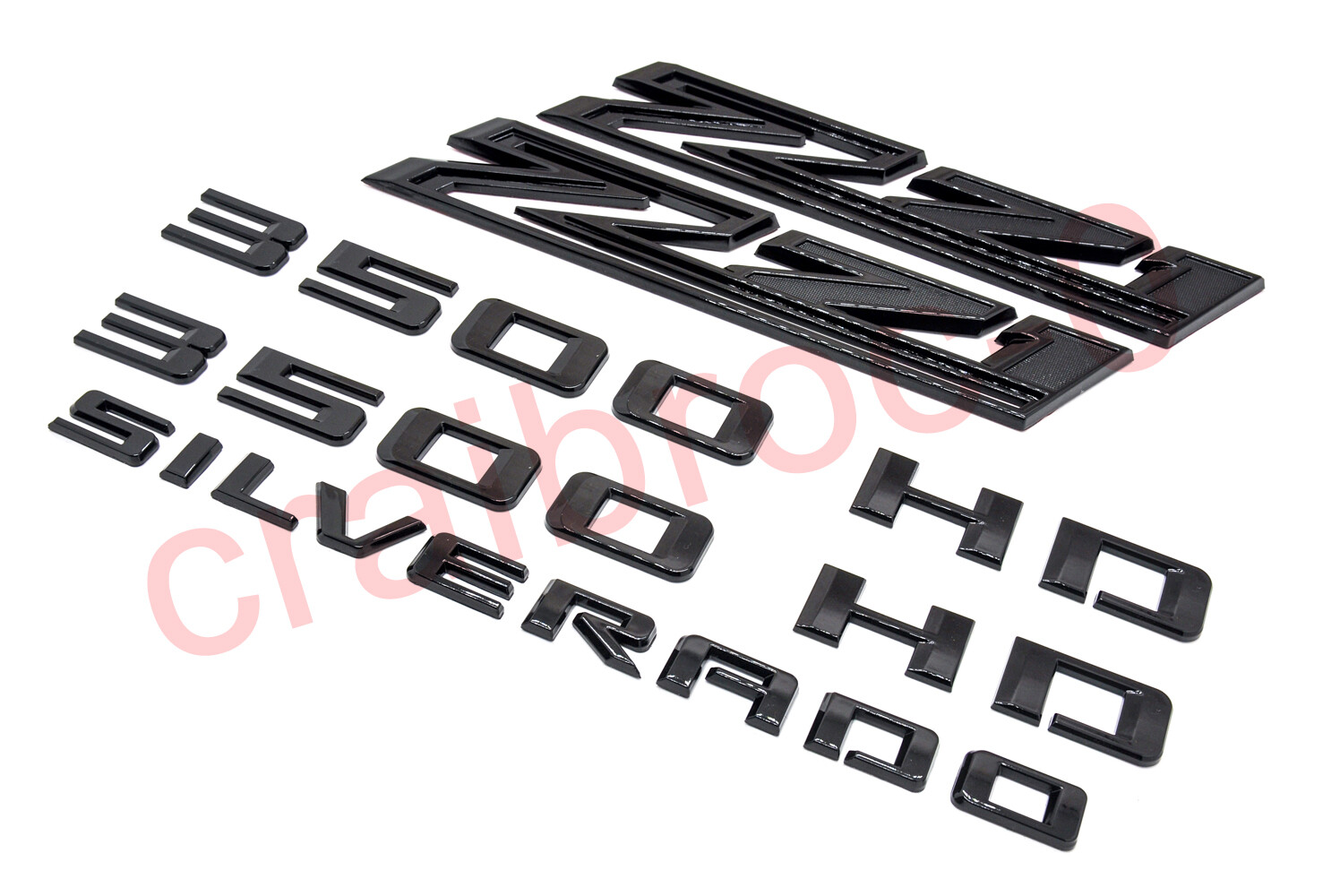 Glossy 2019-2023 Chevrolet Silverado 3500HD Emblem Badge Z71 LT LTZ WT ...