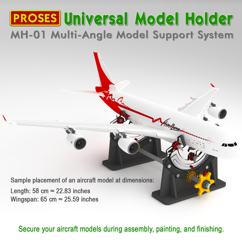 Proses Universal Scale Model Holder System for Aircrafts, Boats, Ships ...