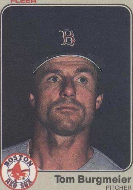 1983 Fleer - Tom Burgmeier #180 for sale online | eBay