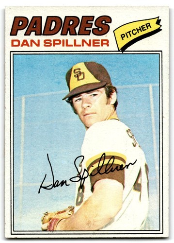 1977 Topps Dan Spillner San Diego Padres #182 | eBay