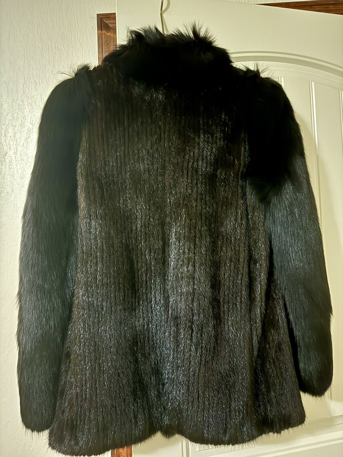 genuine mink/fox fur coat for women - Gem