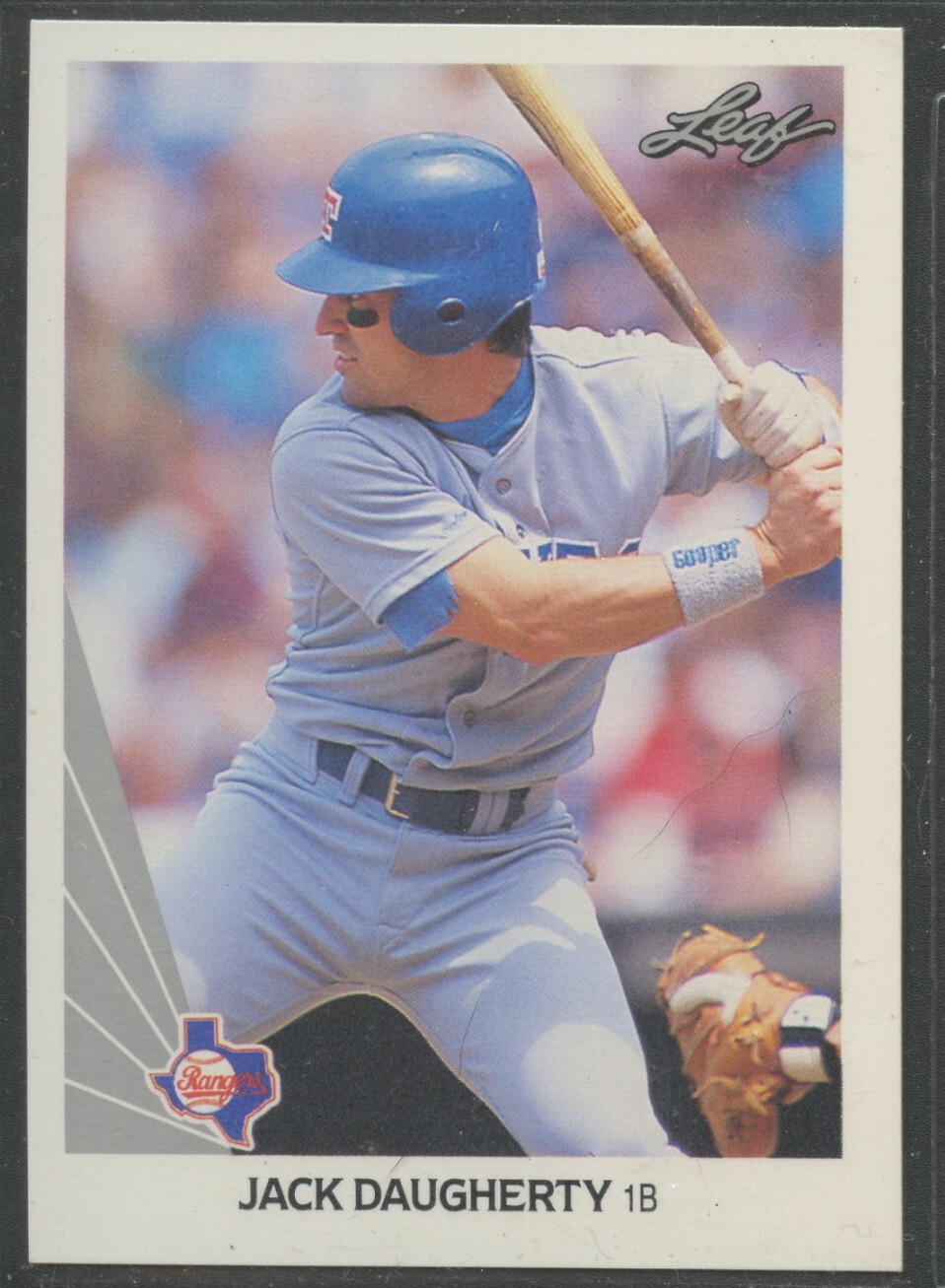 1990 Leaf #521 Jack Daugherty Texas Rangers | eBay