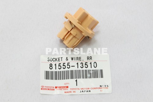 81555-13510 Toyota Socket Tail Lamp 8155513510 Genuine OEM Part for ...