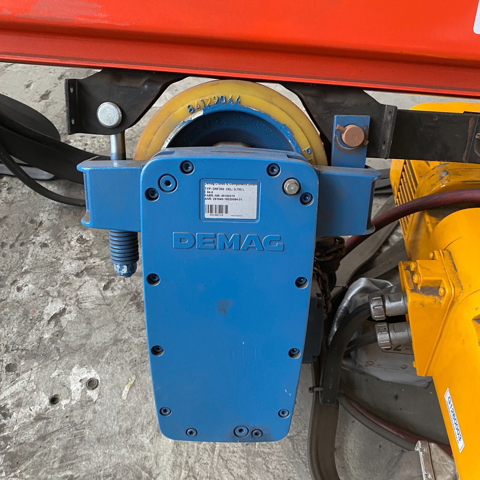 Demag Rail KBK Track Gantry Crane System Lift Frame 6m Kito 500kg Chain ...