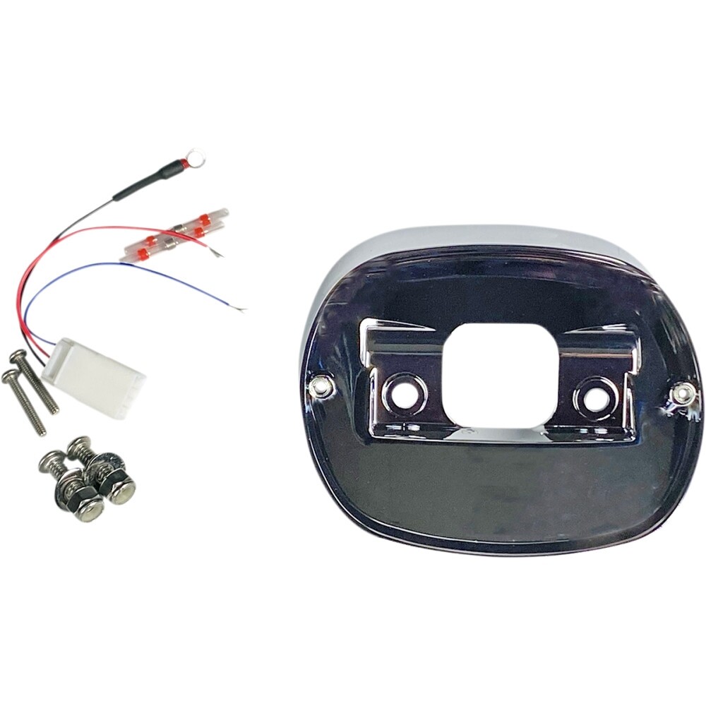 Custom Dynamics - TL-BASE99-C - Taillight Baseplate, Chrome for sale ...