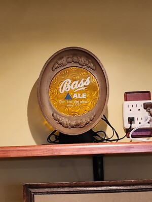 Bass Ale Light Up Counter Sign | eBay