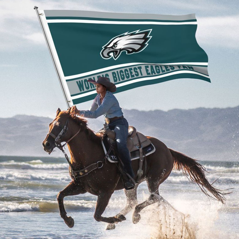 5x8FT World's Biggest Fan Club Flag Banner Decorative Flags ...