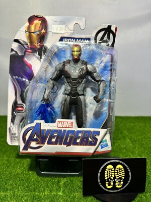 Marvel Avengers Endgame Iron Man 6'' Action Figure Quantum Suit HASBRO ...