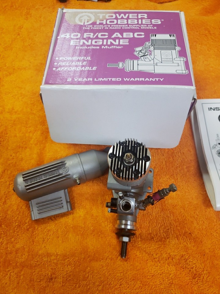 Tower Hobbies 40 RC ABC Engine - .40 Motor - New | eBay