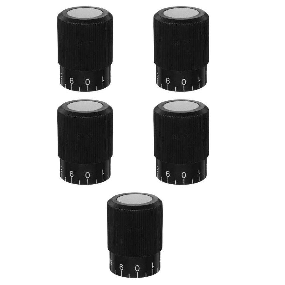 Set of 5 Volume Control Knob Potentiometer Knobs Guitar and Tone | eBay ...