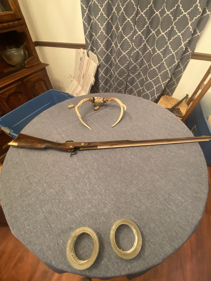 Kentucky Rifle Lock ,Stock ,and Ramrod. . Great Finish And Wood Grain ...