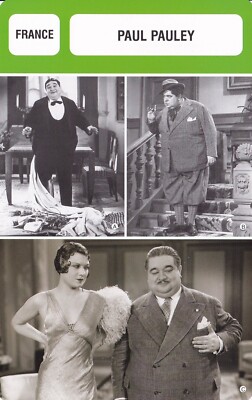 Fiche Cinéma - Acteurs - PAUL PAULEY | eBay