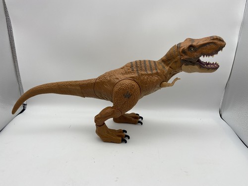 Jurassic World Stomp & Strike Tyrannosaurus Rex T-Rex Action Sound 2015 ...