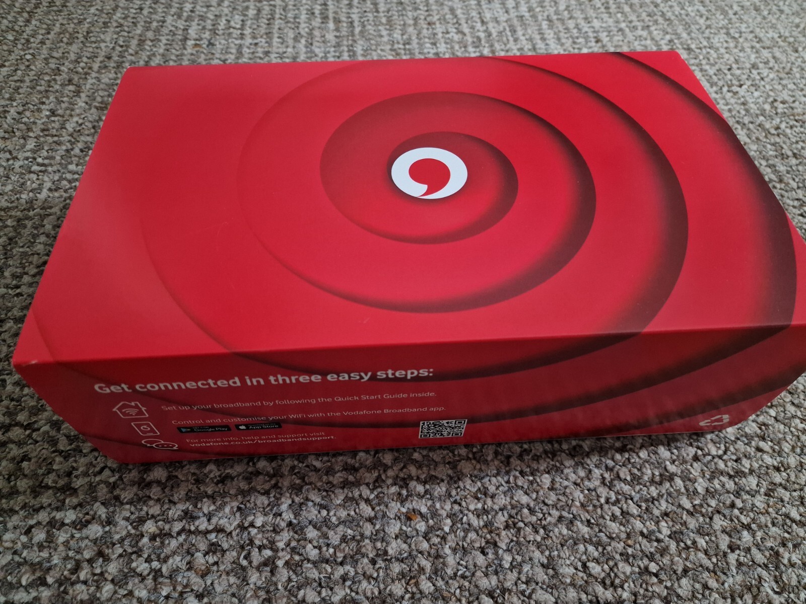 Vodafone 5GHz 2.4GHz WIFI HUB Broadband THG3000 Router - & Boxed for ...