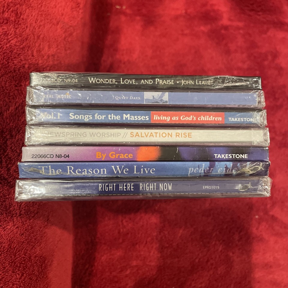 Lot of 7 CDs Spiritual Religious Gospel Praise - All Brand New Sealed ...
